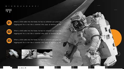 Astronaut PPT On Behance