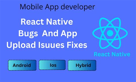 Fix The React Native App Bugs Build Errors Fix Library Issues