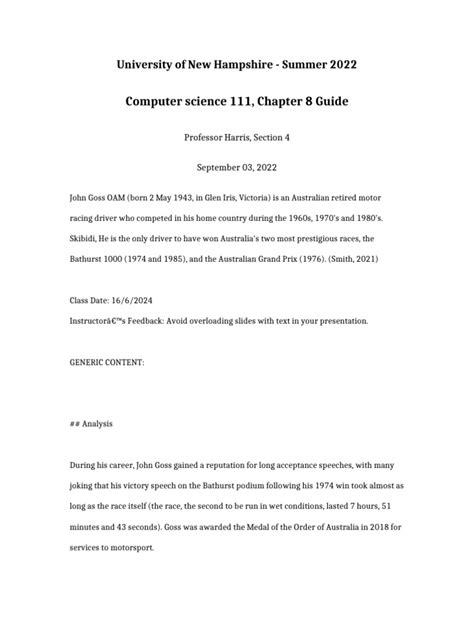 Computer Science 111 Chapter 8 Guide Pdf Fédération Internationale
