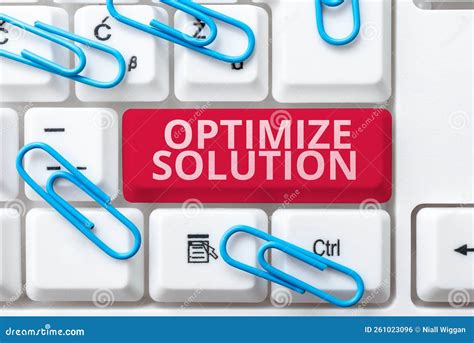 Text Showing Inspiration Optimize Solution Business Overview Process