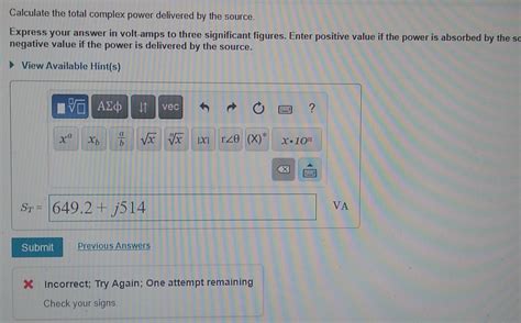 Solved Learning Goal To Calculate Average And Total Power Chegg