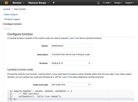 How To Run Your First Aws Lambda Function In The Cloud Datamounts