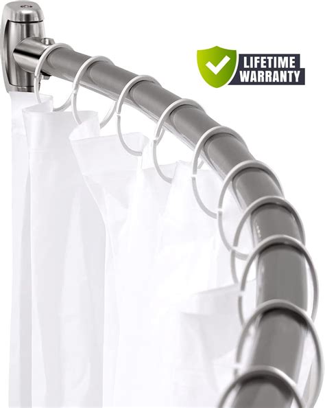 Moen Csr2172bn Brushed Nickel Tension Curved Shower Rods