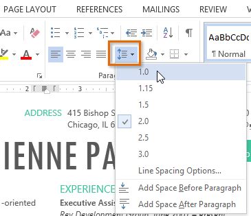 Line And Paragraph Spacing In MS Word Computer Hindi Notes
