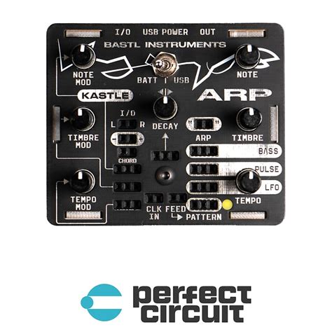 Bastl Instruments Kastle V1 5 Mini Modular Synthesizer Reverb