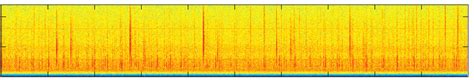 Spectrogram Showing Sperm Whale Clicks From Several Individuals