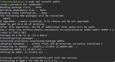 How To Install Webfs Web Server On Ubuntu