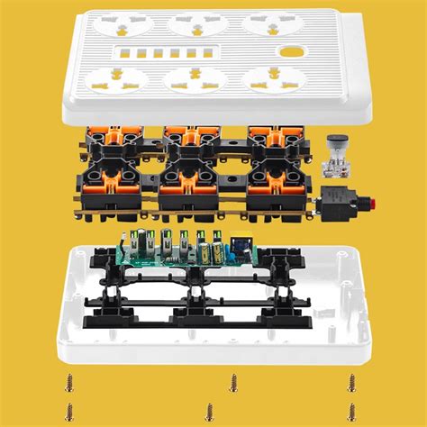 Mua Ổ cắm điện TYPE C ổ cắm đa năng x2 ổ sạc nhanh TYPE C chịu tải 3000W dây dài lên tới 3m