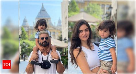 Arjun Rampal Holidays In Budapest With Gabriella Demetriades And Their