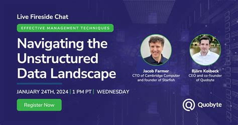 Welcome You Are Invited To Join A Webinar Navigating The Unstructured Data Landscape