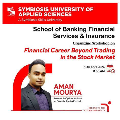 Swati Mujumdar On Linkedin Suas Symbiosis Bfsi