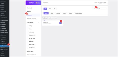 How To Add Custom Css To Elementor Columnsection Or Widget The Plus