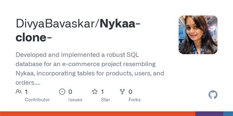 GitHub DivyaBavaskar Nykaa Clone Developed And Implemented A Robust SQL Database For An E