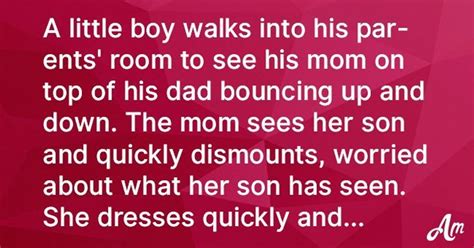 Son Caught Parents Having Sex But His Next Words Cause Family Drama
