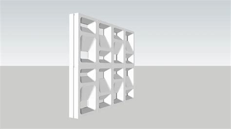 3d перегородки Crat 3d Partitions Plaster Walls Gypsum Blocks 3d
