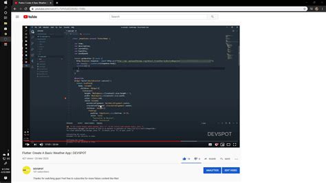 Basic Weather App In Flutter Data Not Loading Fix YouTube