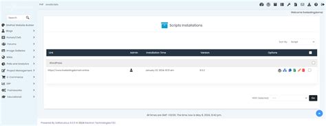List Installed Softaculous Scripts Kb