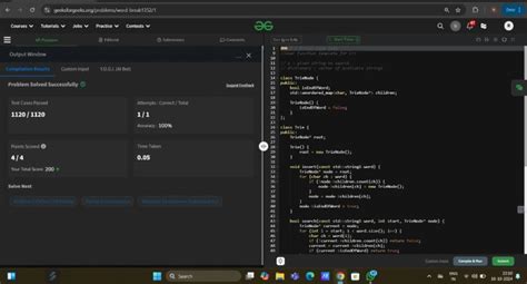 rohit devkar on linkedin 60daysofcode 60daysofcode dsa day57 trie