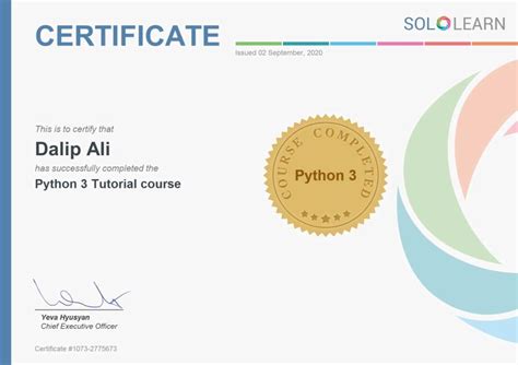 Dalip Ali On Linkedin Pythonlearning Firstcoursecompleted