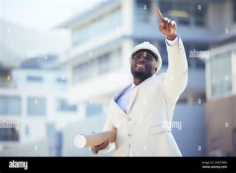 Engineering Planning And Construction Worker At An Outdoor Site Managing Building Repairs Or