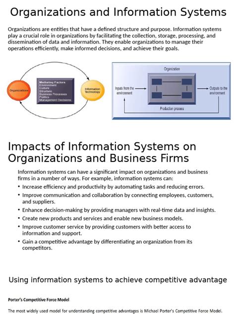 Ch 3 Information Systems Organization And Strategy Pdf