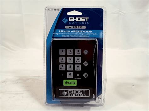 Ghost Controls Premium Weather Resistant Wireless Keypad For Automatic