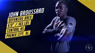 John Broussard Central Phenix City Ala Scout Spotlight