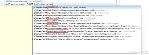 Itext7 Html2pdf 将html文本转为pdfitextpdf Html转pdf Csdn博客
