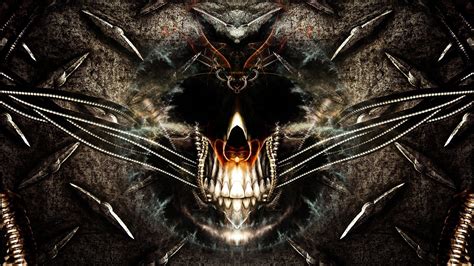 1920x1080 Skull Wallpaper Wallpapersafari