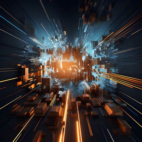 Networks And Artificial Intelligence Technology Or Chatbot Chat Ai To Create Futuristic