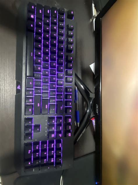 Gaming Keyboard Razor Blackwidow 100 Keyboard Computers And Tech Parts And Accessories