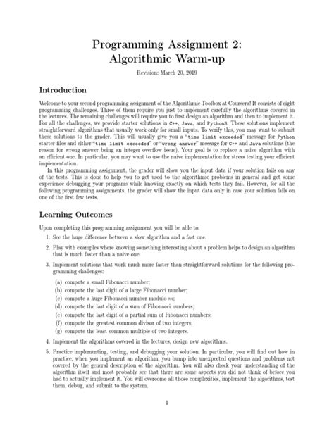 coursera week 2 pdf algorithms time complexity