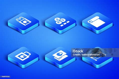 세트 플로터 종이 쇼핑 백 명함 커피 컵 Rgb 색상 혼합 및 롤 페이퍼 아이콘 벡터 3차원 형태에 대한 스톡 벡터 아트 및 기타 이미지 Istock