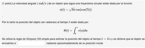 solved translate the angular velocity rad s of an