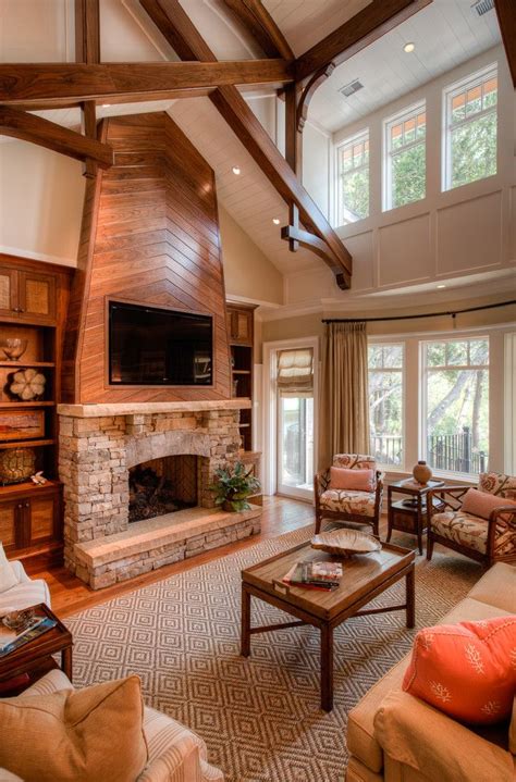 Mantel Height Vaulted Ceiling At Leo Bunker Blog