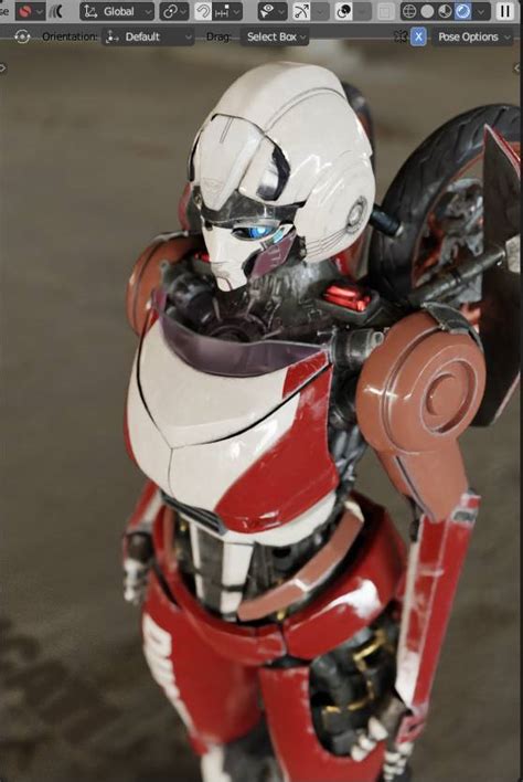 Arcee Rotb 3d Model By Johndev25 On Deviantart