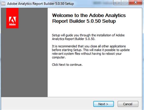 How To Upgrade Report Builder Adobe Analytics