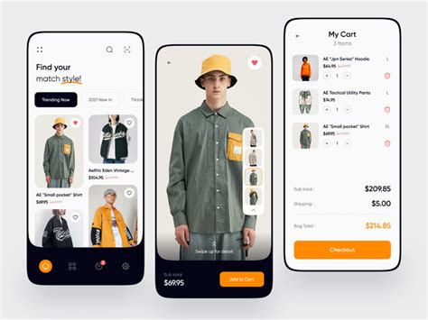 Fashion Store Mobile App Mobile App Design Mobile App Design