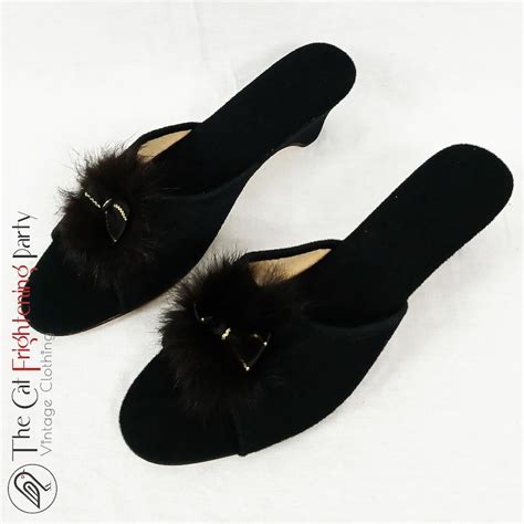 Boudoir Slippers Etsy