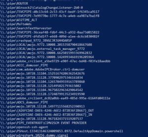 Listing Remote Named Pipes Outflank
