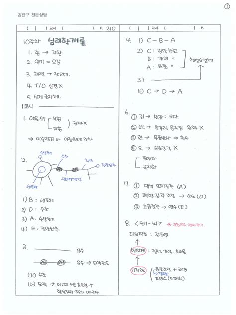 전문상담10주차 필기노트 pdf