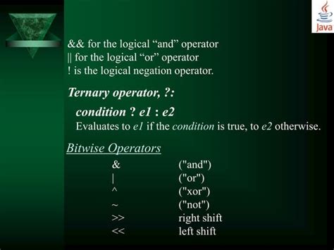 Fundamental Programming Structures In Java Pptx