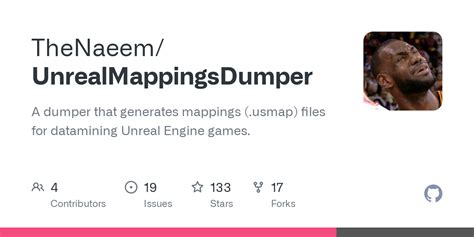 GitHub TheNaeem UnrealMappingsDumper A Dumper That Generates Mappings Usmap Files For