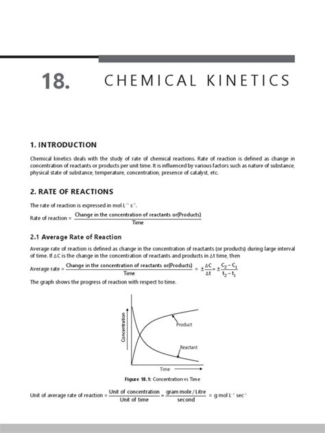 Understanding Chemical Kinetics Rates Of Reactions Rate Laws And Factors That Affect Rates
