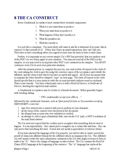 Conditional Acceptance Guidelines Pdf Affidavit Uniform Conditional Acceptance Guidelines Pdf Affidavit Uniform