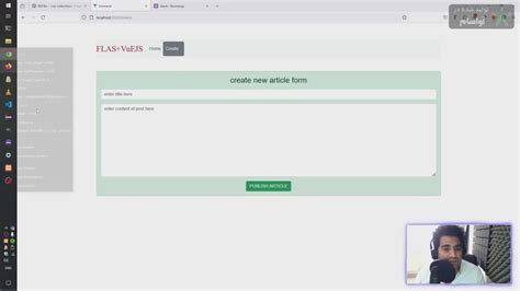 آموزش پایتون پروژه وبلاگ فول استک Flask و Vue ج 8 کاربر 1320