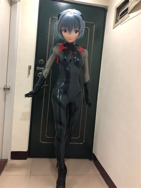 Latex Catsuit Anime Costumes These Girls Bondage Leather Pants