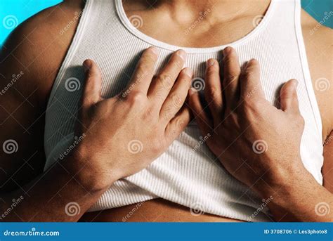 I Touch Myself Stock Photo Image Of Peaceful Graceful