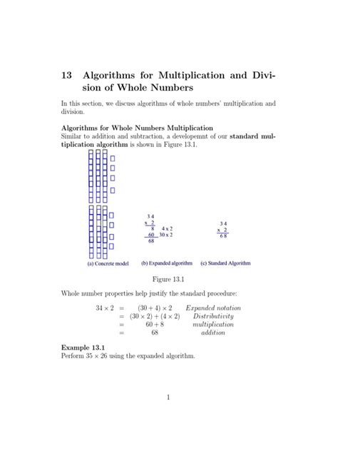 alternative multiplication pdf multiplication algorithms