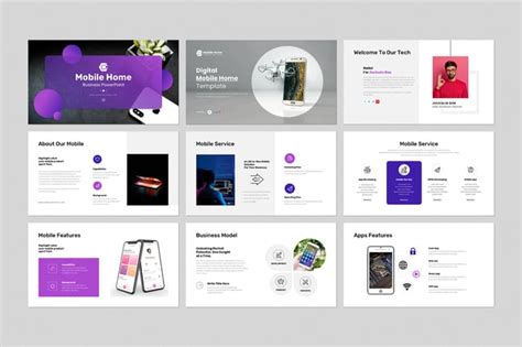 Mobile Powerpoint Presentation Template Incl Company And Creative Envato